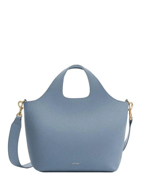 Cuyana Zipper Tote - Azure