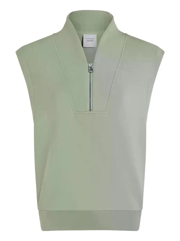 Varley Half-zip Sleeveless Top - Green