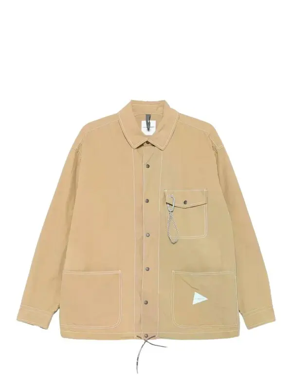 AND WANDER Cordura Shirt Jacket - Neutrals