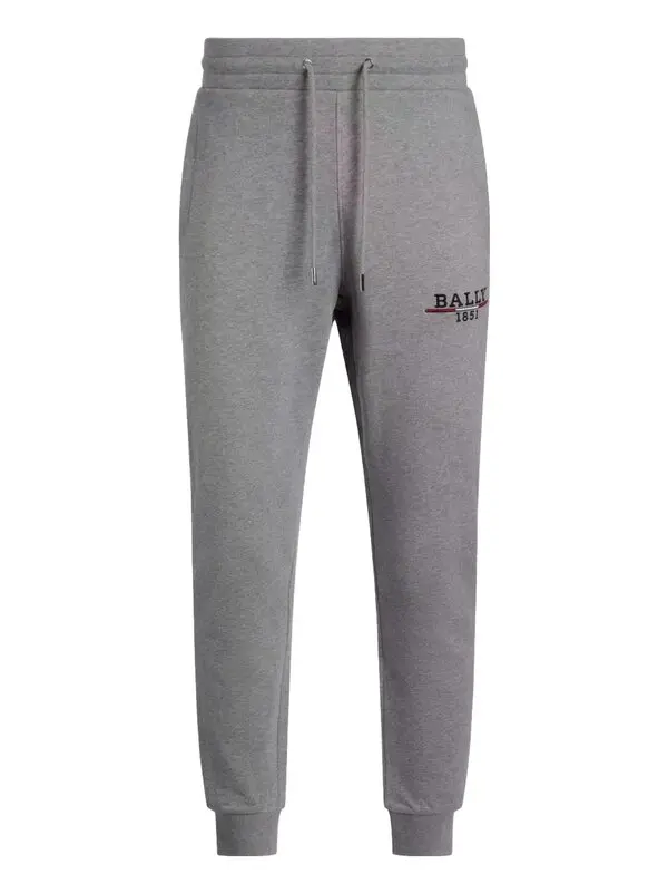 Bally Logo-embroidered Track Pants - Grey