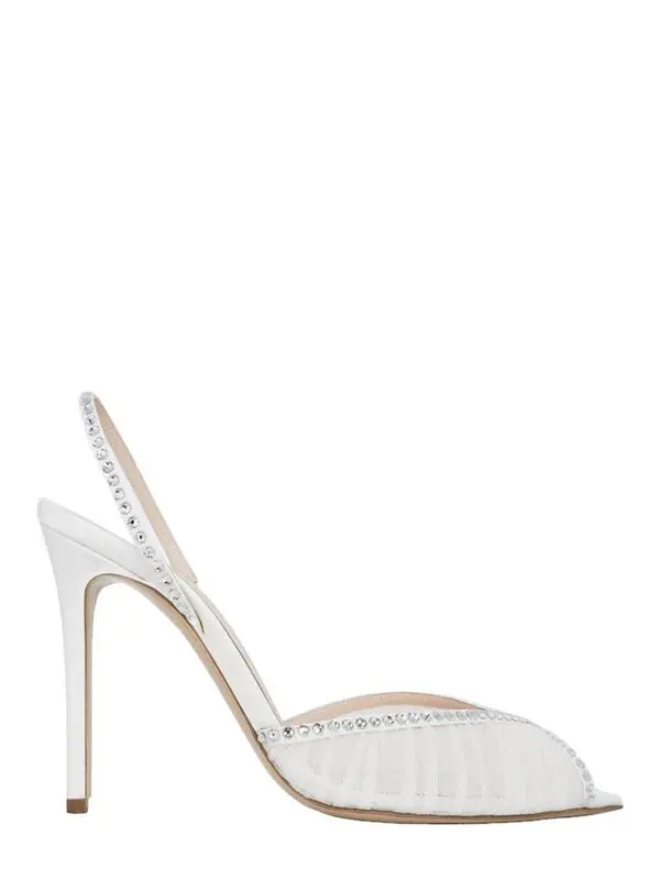 ANDREA WAZEN Katy Sling 105 Pumps - White