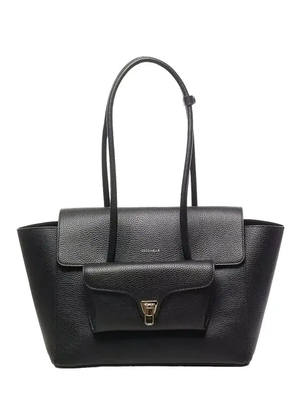 COCCINELLE Double Beat Tote - Black