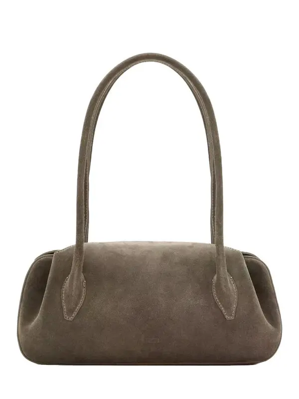 Yuzefi Oyster Shoulder Bag - Brown