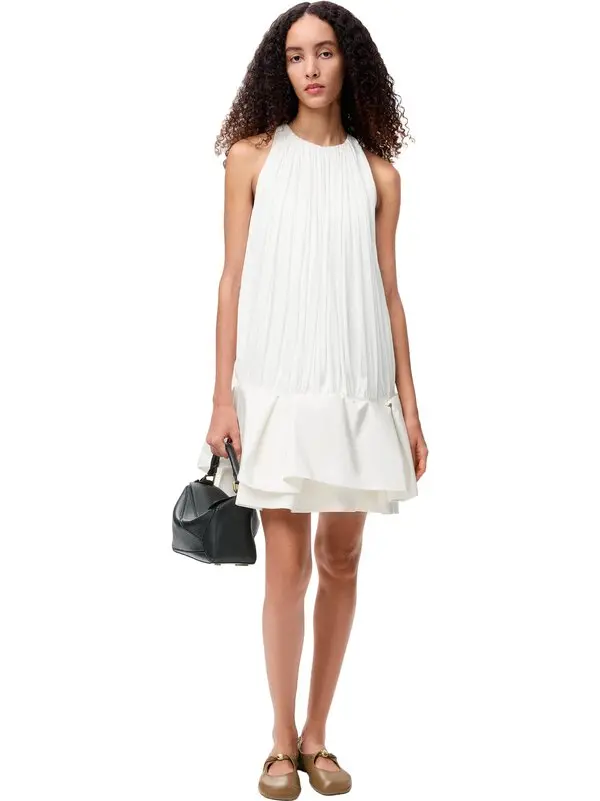 Loewe Flamenco Dress - White