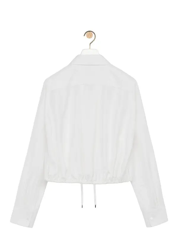 Loewe Balloon Silk Shirt - White