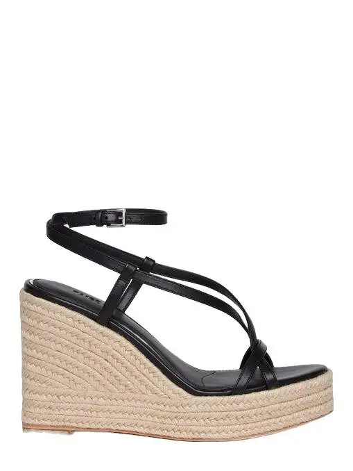Paige Marlowe Wedge - Black