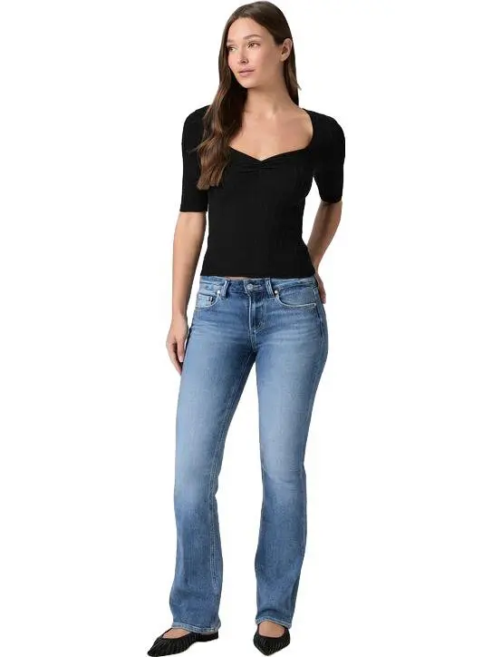 Paige Manhattan Bootcut Jean - Denim