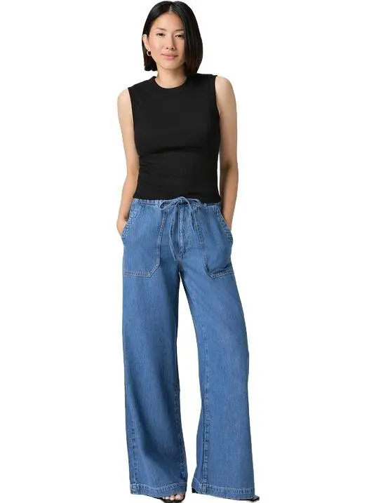Paige Rumi " Wide Leg Pant - Denim