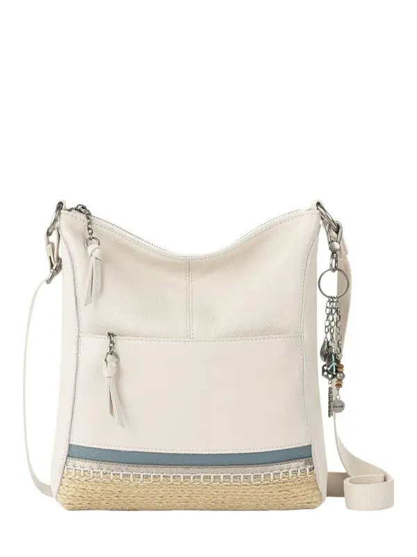 THE SAK Lucia Crossbody Leather Bag - Coastal Block Espadrille