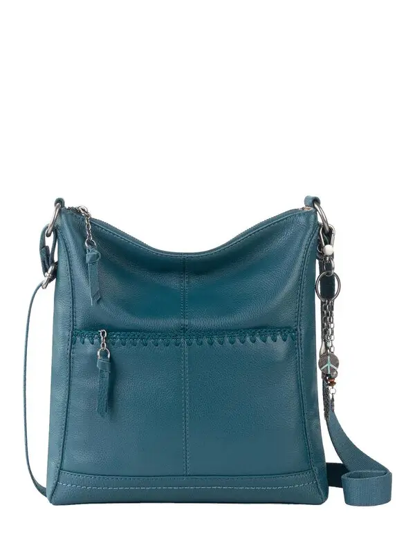 THE SAK Lucia Crossbody Leather Bag - Deep Teal