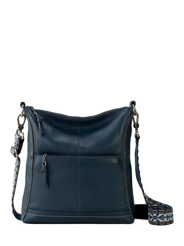 THE SAK Lucia Crossbody Leather Bag - Indigo