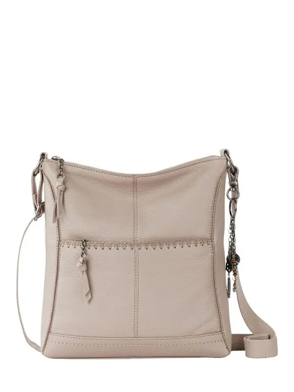 THE SAK Lucia Crossbody Leather Bag - Sand Stitch