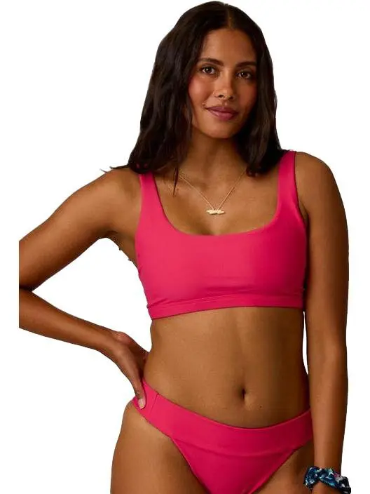 Carve Designs Korbyn Compression Top - Hot Pink