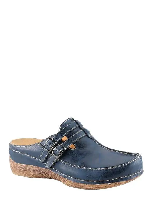 SPRING STEP SHOES Happy Clog - Navy