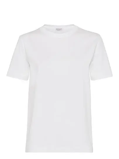 Brunello Cucinelli Jersey T-shirt - White