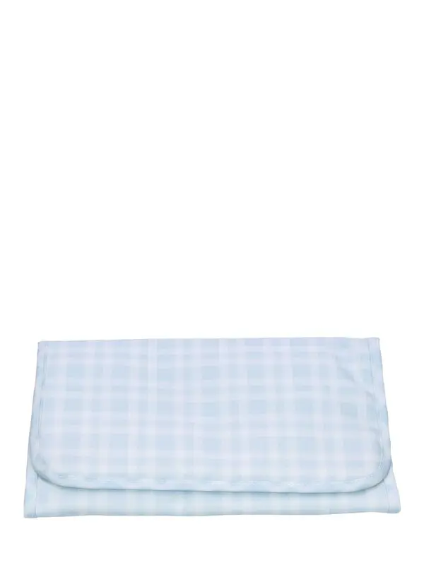 TRVL DESIGN Pimlico Plaid Changing Pad - Blue