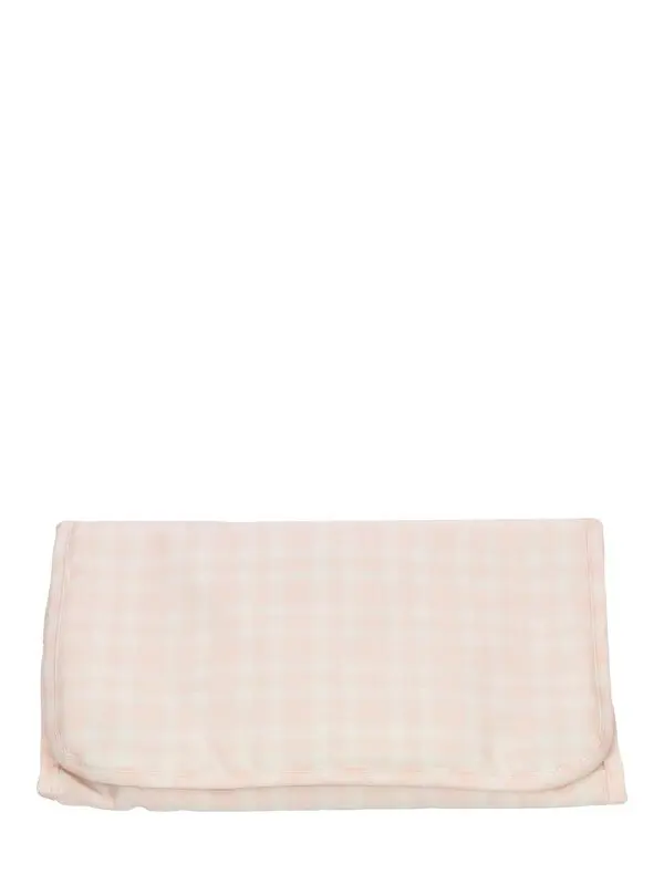 TRVL DESIGN Pimlico Plaid Changing Pad - Plaid Pink