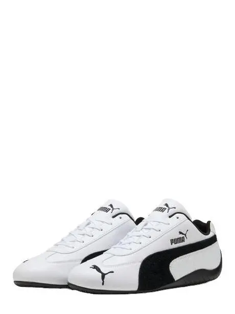 PUMA Speedcat Leather Sneaker - Puma White/puma Black
