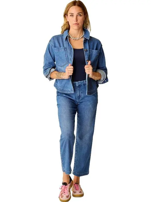 Carve Designs Straight Leg Chino - Magnolia