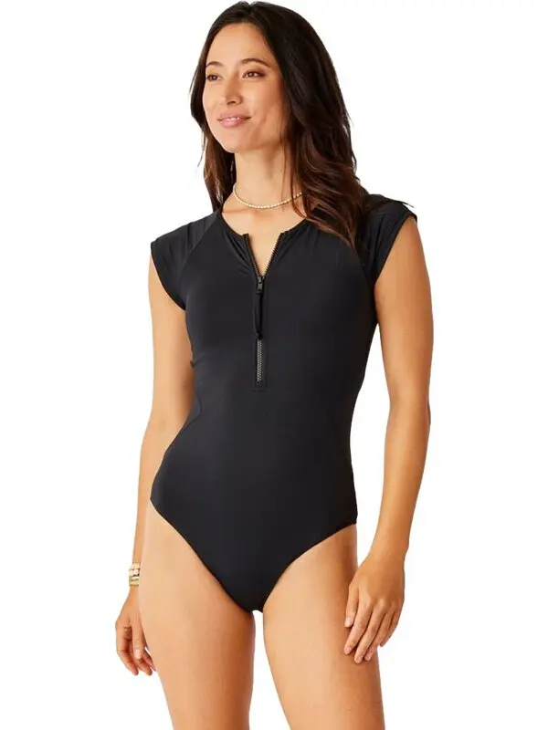Carve Designs All Day One Piece - Black