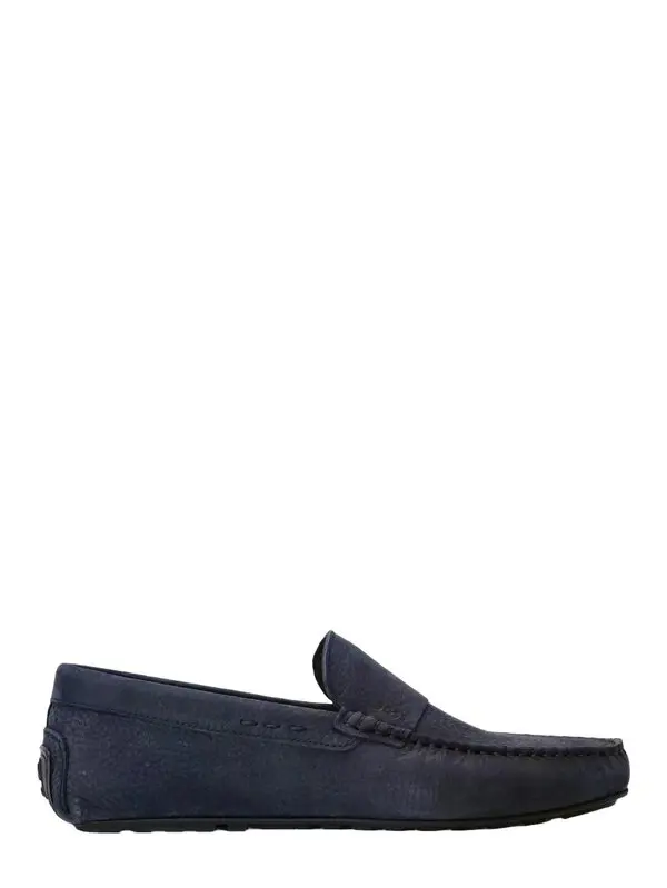 BOSS Leather Loafers - Blue