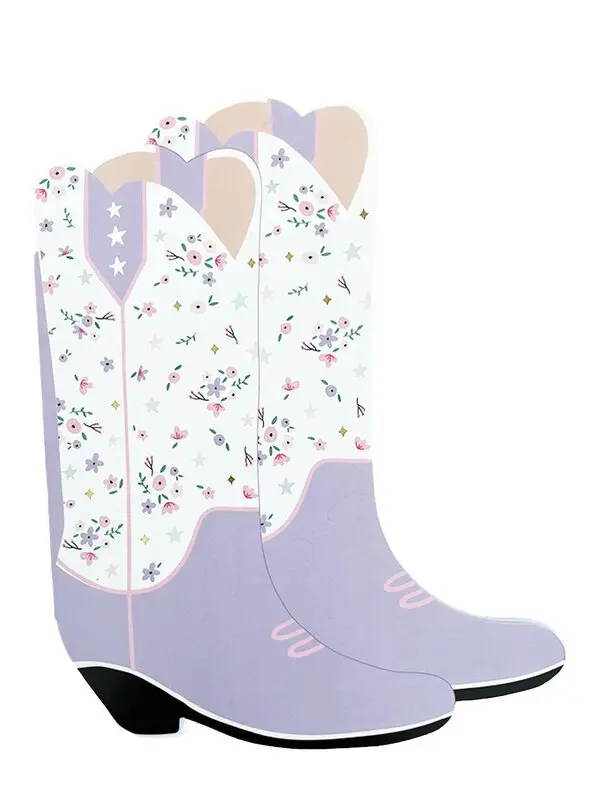 DAYDREAM SOCIETY Pony Tales Boot Sticker And Sketch Book - Pony Tales Purple Boots