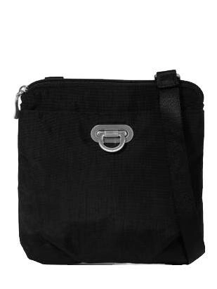 BAGGALLINI Coastal Flip Lock Mini Crossbody - Black