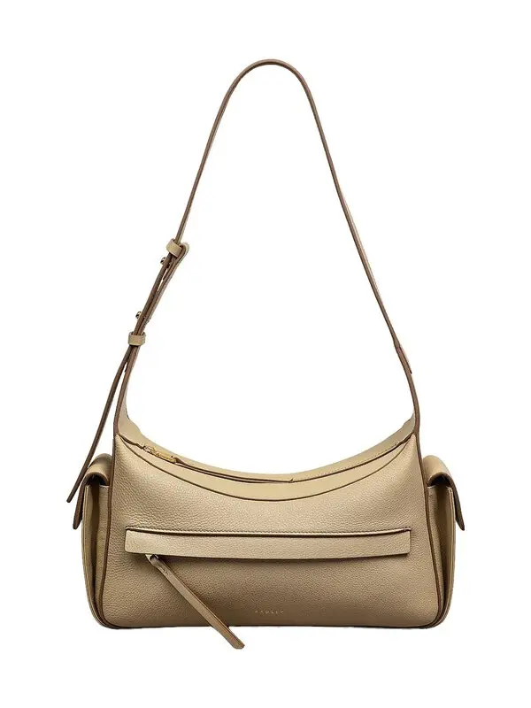 RADLEY The Fitzrovia Ziptop Shoulder Bag - Stone