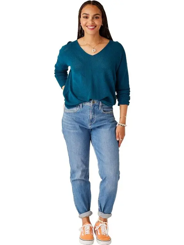 Carve Designs Carson Hi-rise Jean - Blue Tide