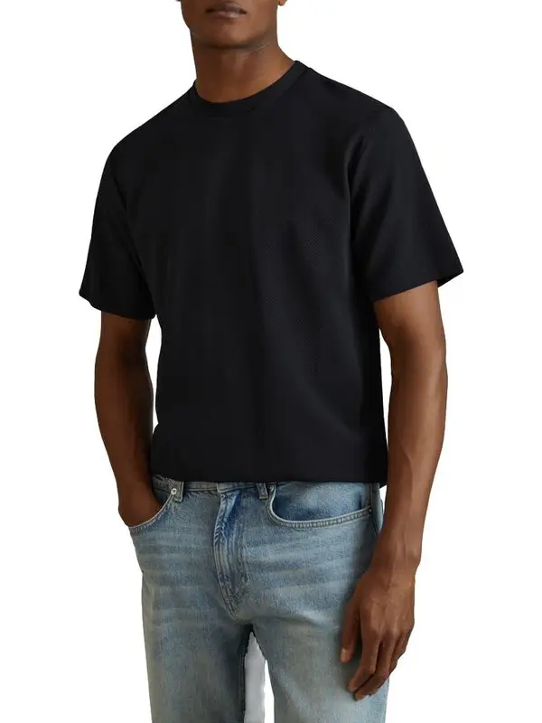 REISS Wick T-shirt - Navy