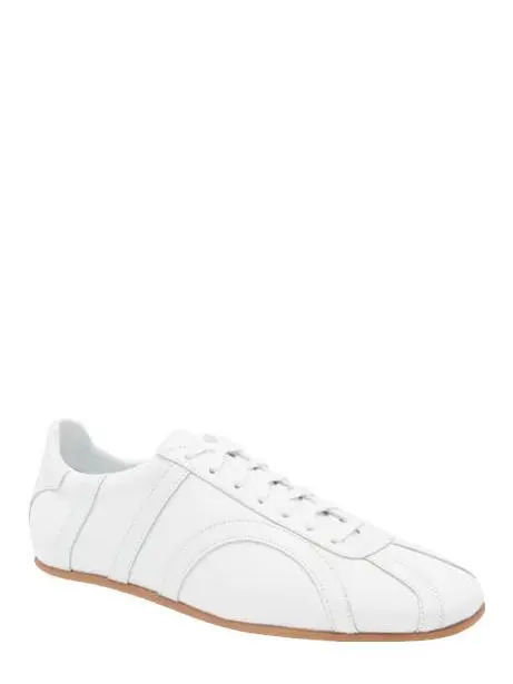 TOTEME Canvas Low Top Sneakers - White