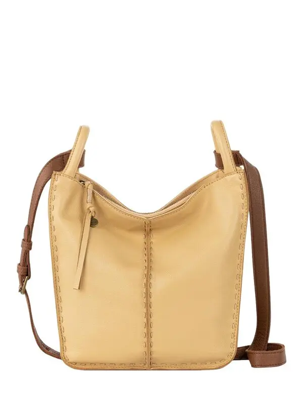 THE SAK Los Feliz Leather Crossbody Bag - Buttercup
