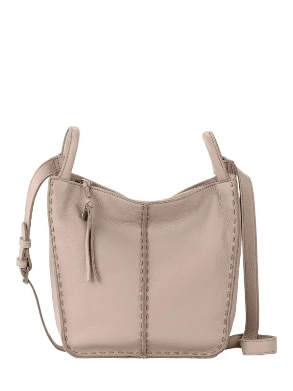 THE SAK Los Feliz Leather Crossbody Bag - Sand