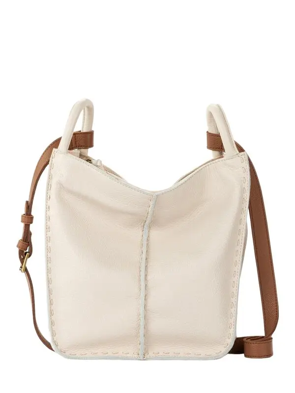 THE SAK Los Feliz Leather Crossbody Bag - Stone
