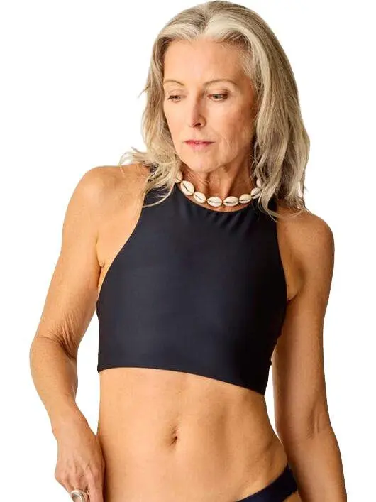 Carve Designs Sanitas Compression Reversible Top - Black/navy