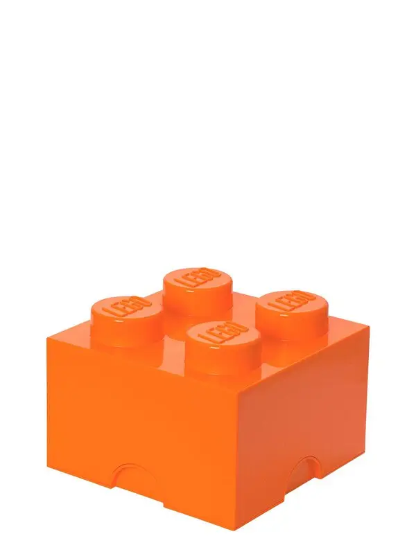 Lego Storage Brick 4 - Orange