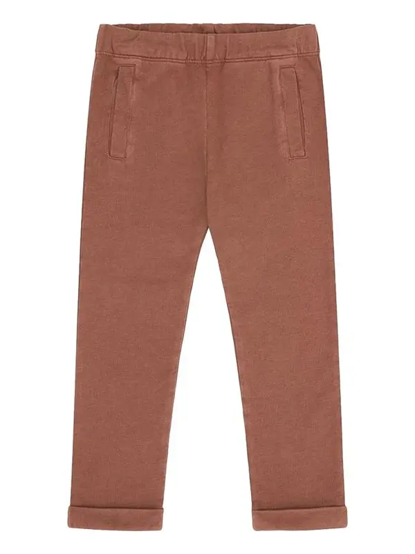 VILD HOUSE OF LITTLE Organic Cotton Trousers - Clay Pink-beetroot Plant Dye