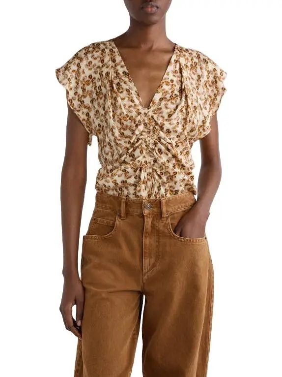Isabel Marant Lonea Blouse - Ochre