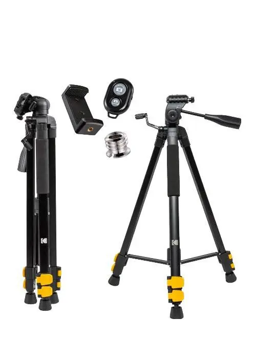 KODAK 62-inch Camera Tripod - Black