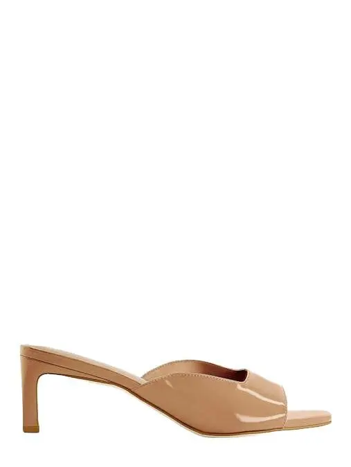 Bernardo Cenza Kitten Heel Mule - Dune