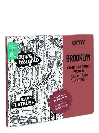 OMY Giant Coloring Poster - Beige