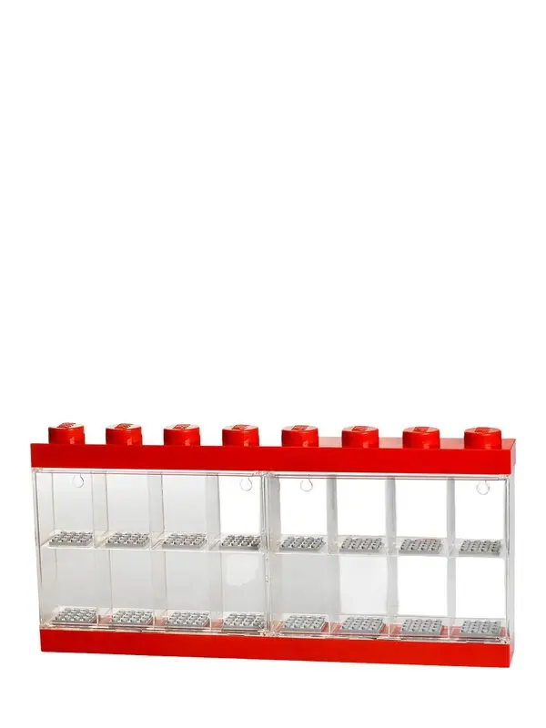 Lego Minifigure Display Case - Red