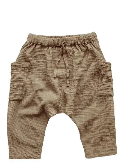 THE SIMPLE FOLK Muslin Trouser - Camel