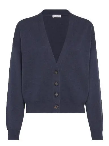 Brunello Cucinelli Cashmere Cardigan - Night