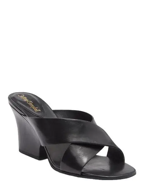 Jeffrey Campbell Tetra Slide Sandal - Black