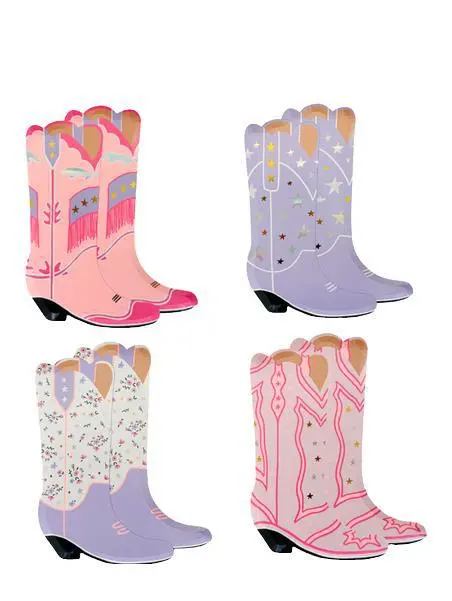 DAYDREAM SOCIETY Pony Tales Cowgirl Boot Plates - Assorted Pre-pack