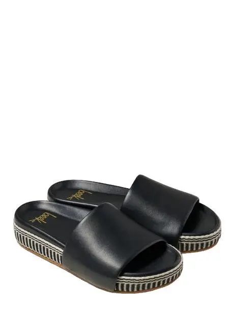 Beek Pelican Platform Slide Sandal - Black