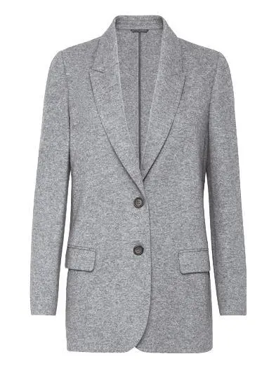 Brunello Cucinelli Deconstructed Blazer - Grey