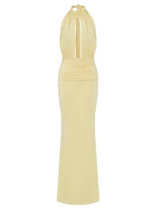 Maeve Dalida Maxi Dress - Butter Yellow