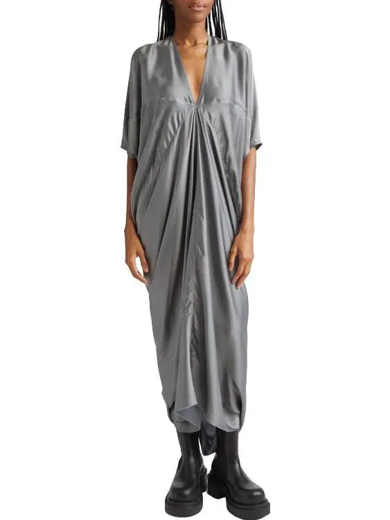 Rick Owens Kite Charmeuse Gown - Washed Indigo